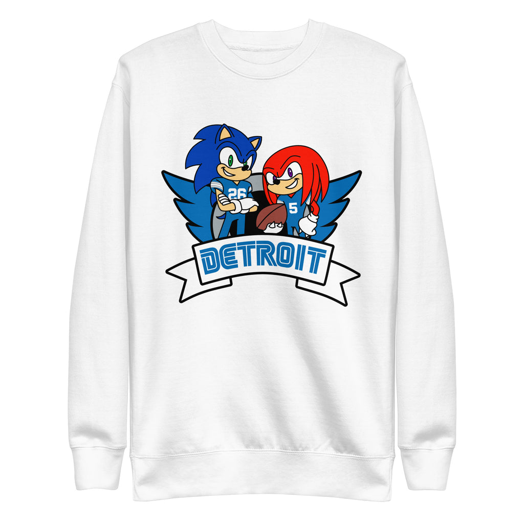 Sonic and Knuckles - Unisex Premium Sweatshirt – Detroit Apparel 313